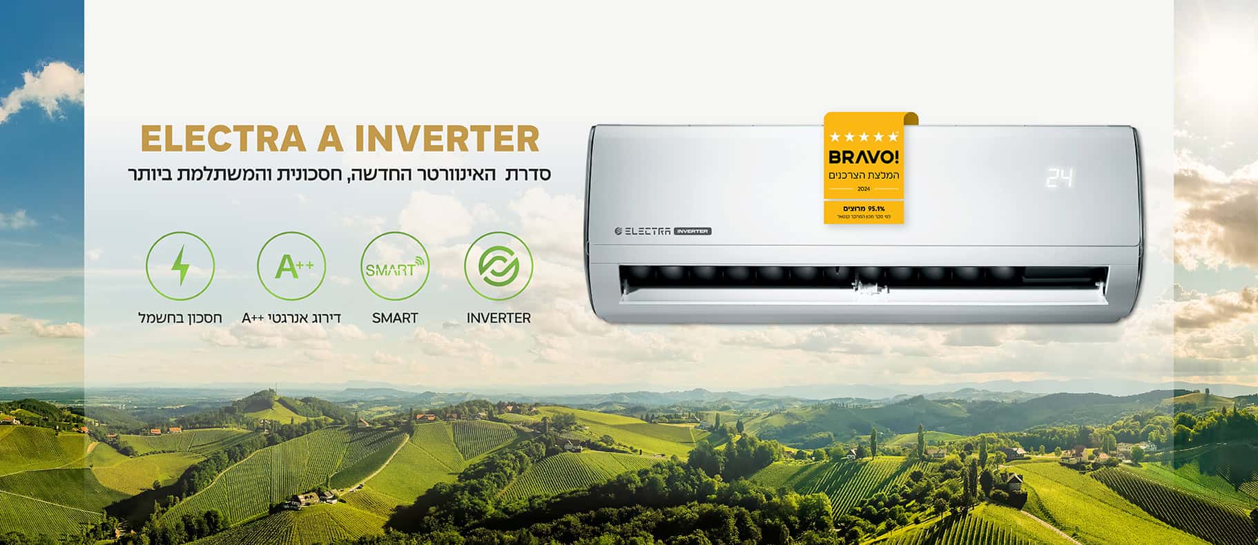 Electra A Inverter - אלקטרה מזגנים